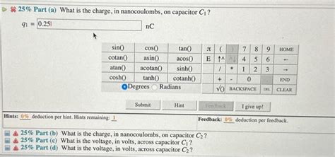 Solved 8 Problem 10 Two Capacitors And A Voltage Source Chegg Com