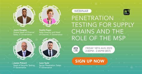 It Governance Ltd On Linkedin Penetrationtesting Supplychain Msp