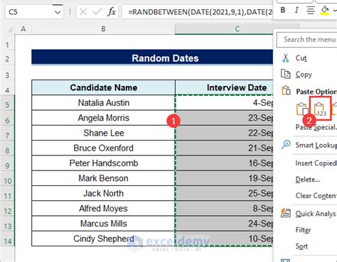 how to use randbetween function in excel 5 ideal examples