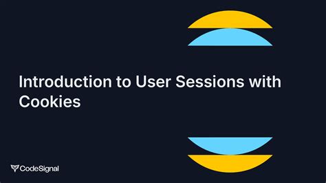 Managing User Sessions With Cookies Codesignal Learn