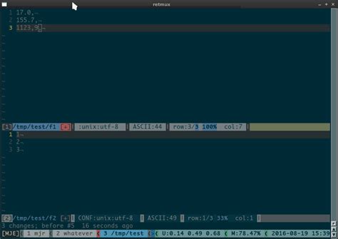 How To Paste Columns Vertically To Columns With Unequal Number Of Characters Vi And Vim Stack