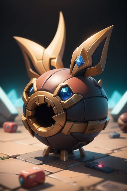 Premium Ai Image Game Icon Props Scene Item Character 3d Rendering
