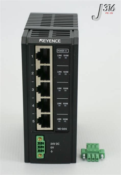24397 Keyence Ethernet Switch New Ne Q05 J316gallery