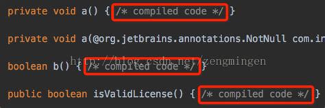 Idea 查看 Class文件 出现 Compiled Code ？ Csdn博客
