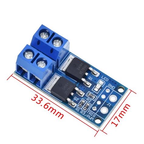 15a 400w Mos Fet Trigger Switch Drive Module Pwm Regulator Control