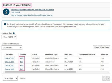 understanding classes guide openlearning basics openlearning help