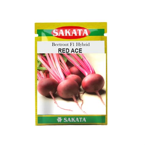 Sakata Beet Root F1 Red Ace 100 Gm Tin Leafconagro