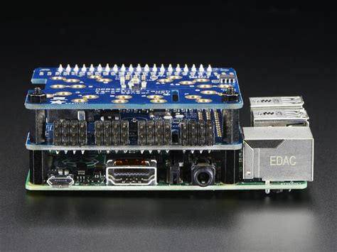 Adafruit Capacitive Touch Hat For Raspberry Pi Mini Kit Mpr121
