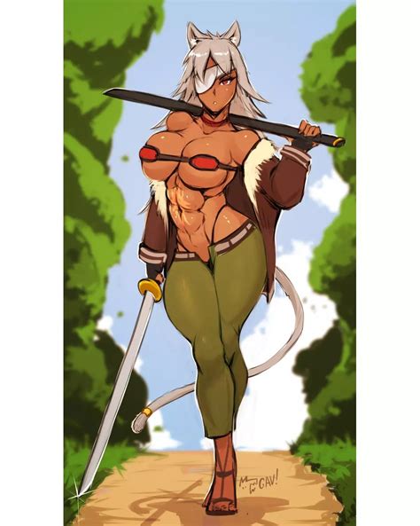 Rule 34 1girls 2023 Aleksandrgav Animal Ears Curvy Body Curvy Female