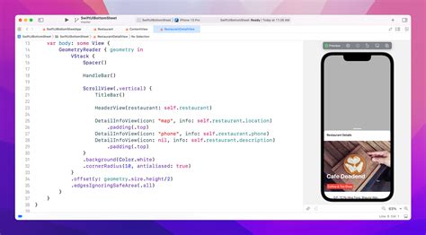 以swiftui 手势与 Geometryreader 建立一个底部展开式页面 精通 Swiftui Ios 16 版