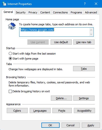 Quick Ways To Open Internet Options In Windows 10 8 7 Password Recovery