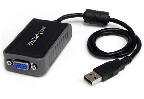 Startech Usb To Vga Multi Monitor External Video Adapter Ca