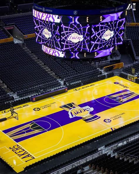Lakers Basketball Court Design Lakers Court Floor Los Angeles Lakers