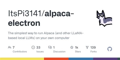 github itspi3141 alpaca electron the simplest way to run alpaca and