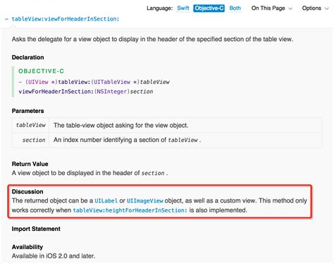 uitableview中关于viewforheaderinsection的一点小坑 木匠出身 博客园