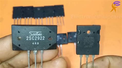 Sanken Transistor Vs Toshiba Transistor Toshiba Transistors Circuit