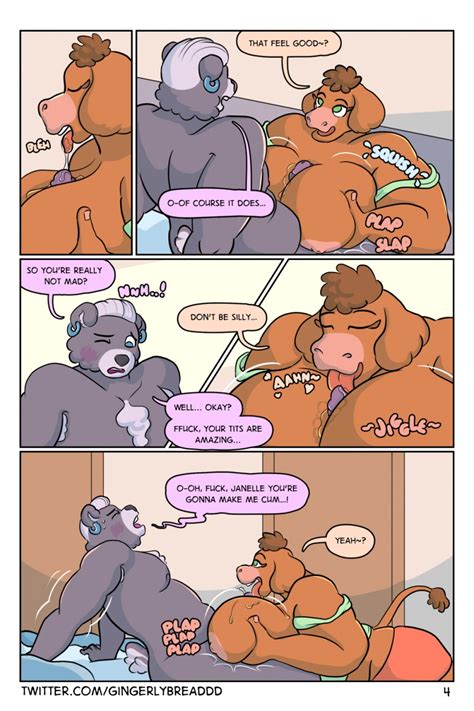 Rule Announcing Orgasm Anthro Armpit Hair Bear Black Bear Body Hair Bovid Bovine Breast