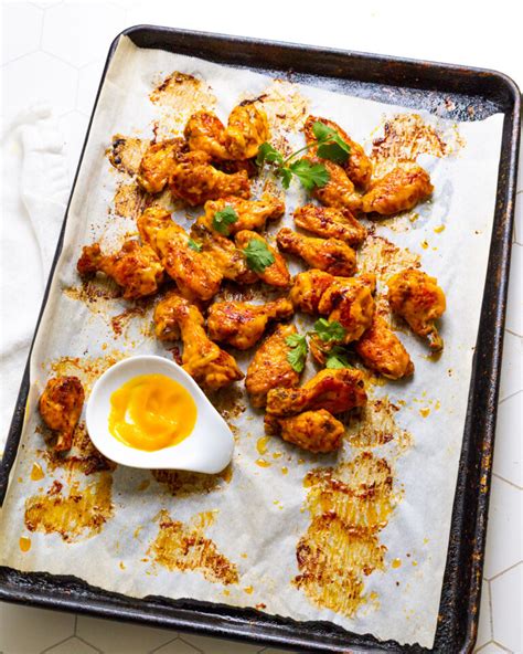 Sticky Mango Habanero Wings (Baked Crispy + Wildly Good!)