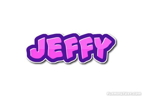 Jeffy Logo Free Name Design Tool From Flaming Text