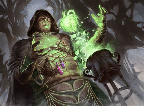 Witherbloom Apprentice Mtg Art From Strixhaven Set By Josh Hass Art Of Magic The Gathering
