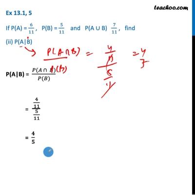 Ex If P A P B P A U B