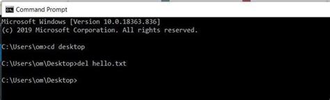 How To Delete A File Or Folder Using CMD GeeksforGeeks