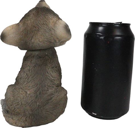 Ebros T Gritos De La Noche Aullando Lobo Gris Lobo Timberwolf Direwolf Pup Bobblehead Figura