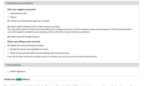 Policy Consistently Use Email Instead Of E Mail In Drupal