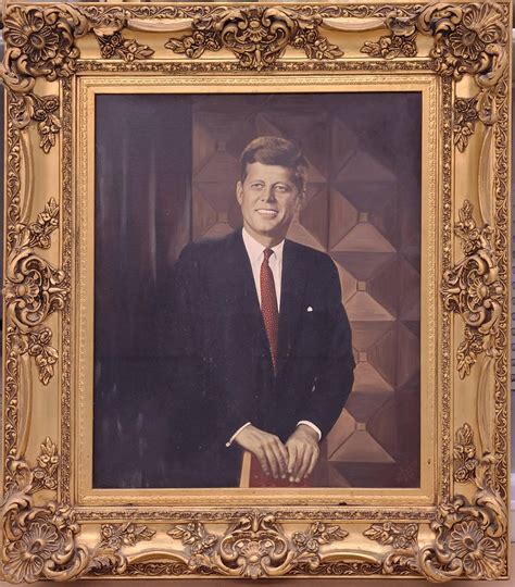 Portrait Of John F Kennedy Works The John F Kennedy Presidential