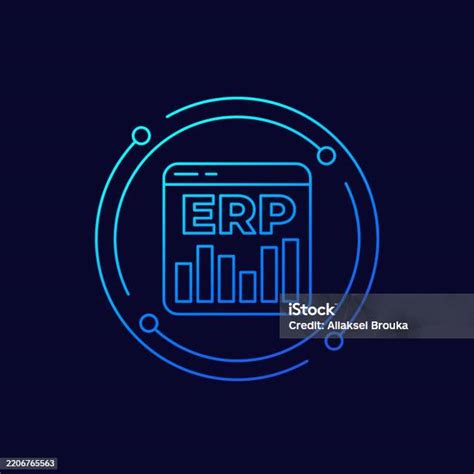 Erp 소프트웨어 아이콘 전사적 자원 관리 선형 설계 개선에 대한 스톡 벡터 아트 및 기타 이미지 개선 건설 플랫폼 경영자 Istock