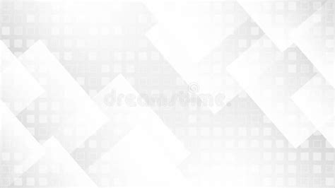 White Color Appearing And Disappearing Square Box Pattern Modern Design Loop Able Geometrical