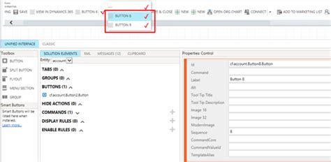 create a flyout menu for ribbons in ribbon workbench xrmtoolbox