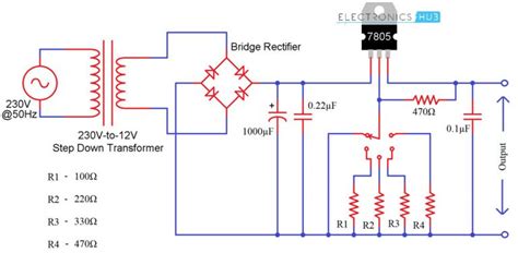 Variable Voltage Power Supply From Fixed Voltage Regulator