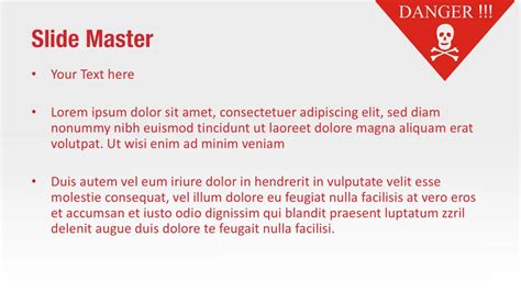 Danger Sign PowerPoint Templates Danger Sign PowerPoint Backgrounds Templates For PowerPoint