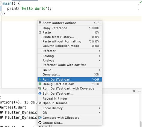 How To Run Dart In Android Studio Stack Overflow