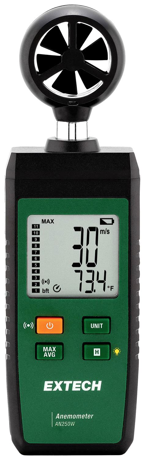 Buy Extech An250w Anemometer 1 5 Up To 30 M S Conrad Electronic
