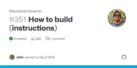How To Build Instructions Nesvilab Philosopher Discussion GitHub