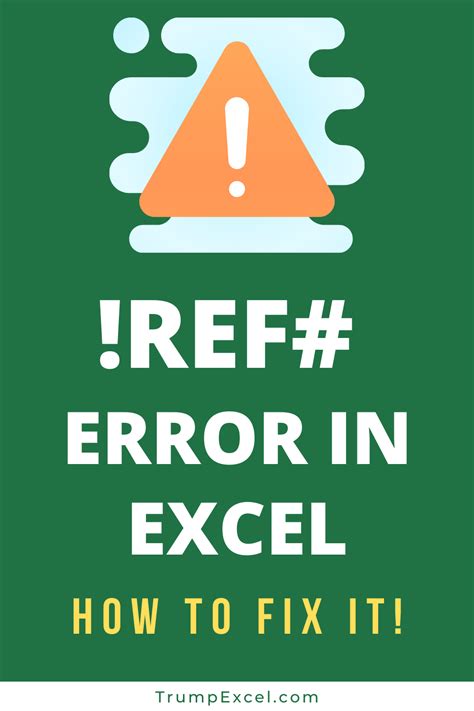 how to remove ref error in excel formula design talk