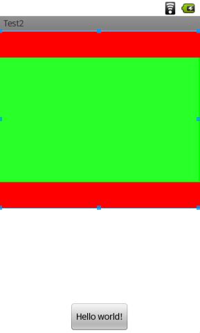 Android Unexpected Effect Using Layout MarginBottom Stack Overflow