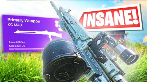 New Kg M40 Is Broken On Rebirth Island Warzone😳 Best Kg M40 Class