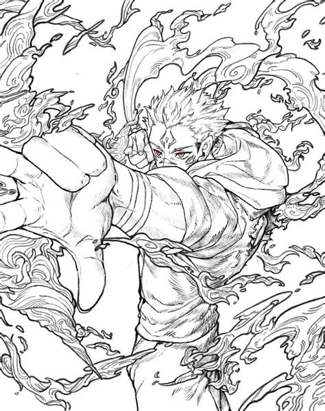 Itadori Yuuji And Ryoumen Sukuna Jujutsu Kaisen Drawn By Satomaru Danbooru