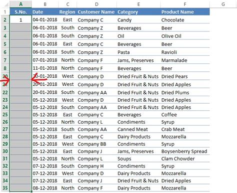 How To Number Cells In MS Excel QuickExcel