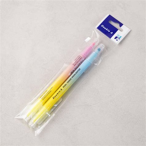 더블에이 형광펜 듀얼 하이라이터 메가마트몰