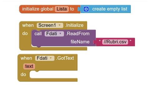 From Csv Table To Tinydb MIT App Inventor Help MIT App Inventor Community
