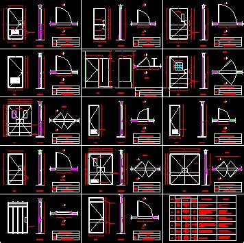 Doors For Hospital Centers Dwg Block For Autocad Designs Cad
