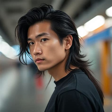 Asian Mullet Haircut
