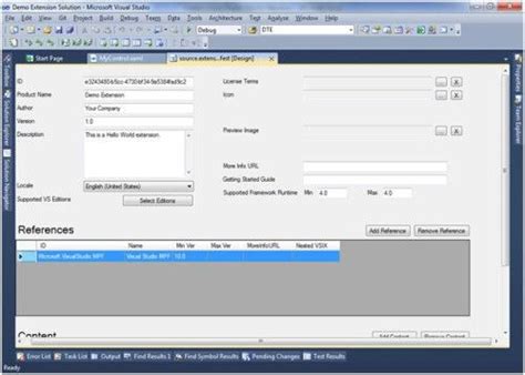 Extension Manager In Visual Studio