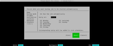 Veeam Agent Linux Installation For BTRFS