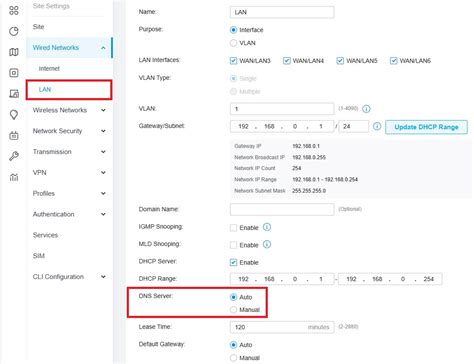 how to configure dns proxy on the omada gateway tp link canada
