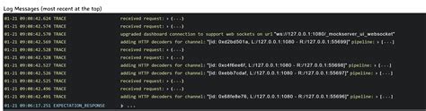Requestresponse Logs Not Displayed In Console While Configuring